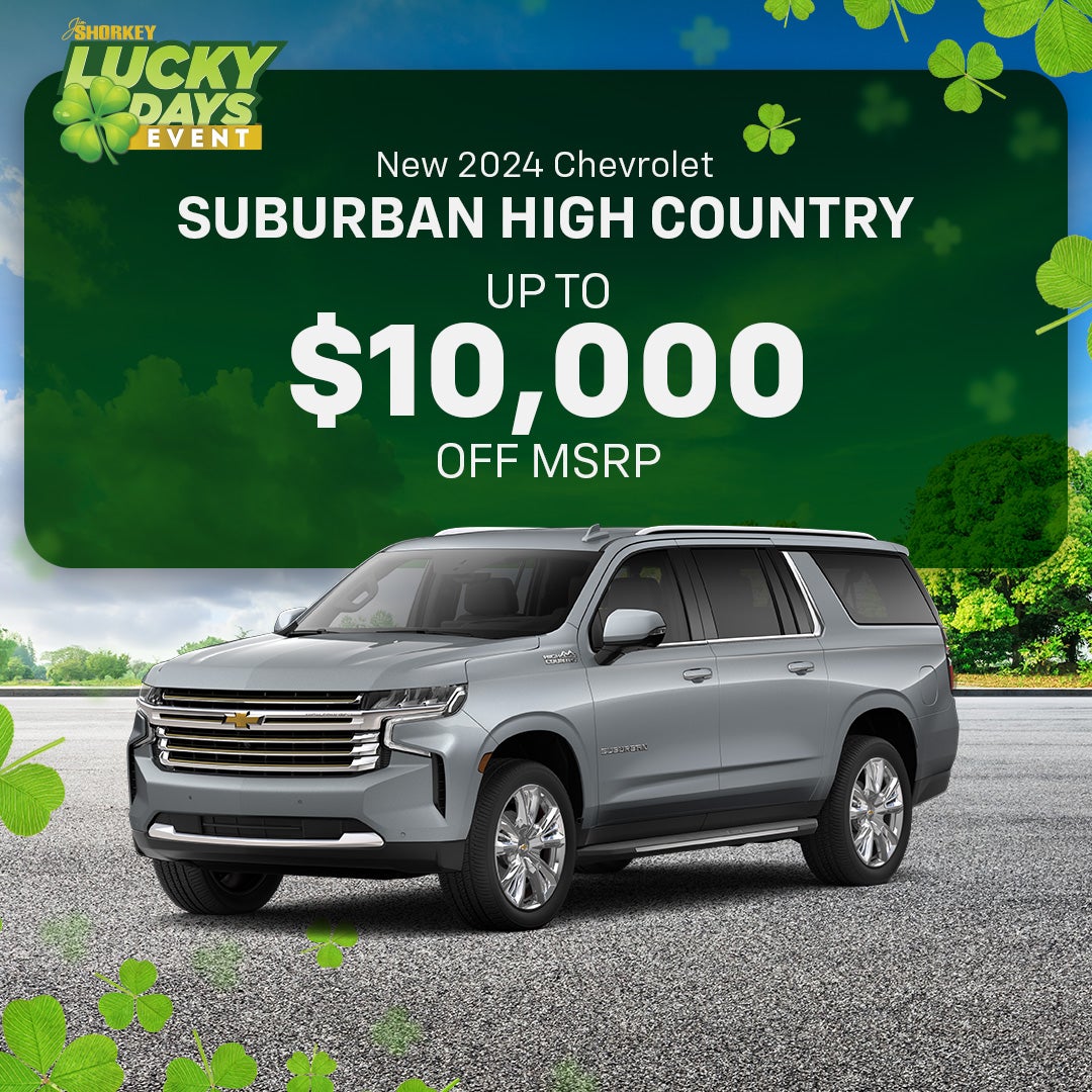 New 2024 Chevrolet Suburban High Country | Jim Shorkey Murrysville ...